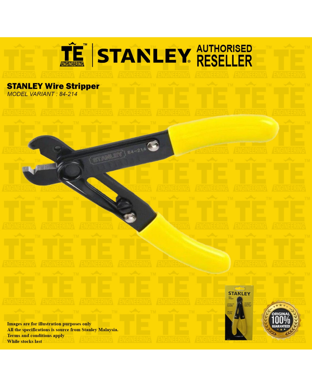 STANLEY Wire Stripper 84-214 | TE Engineering