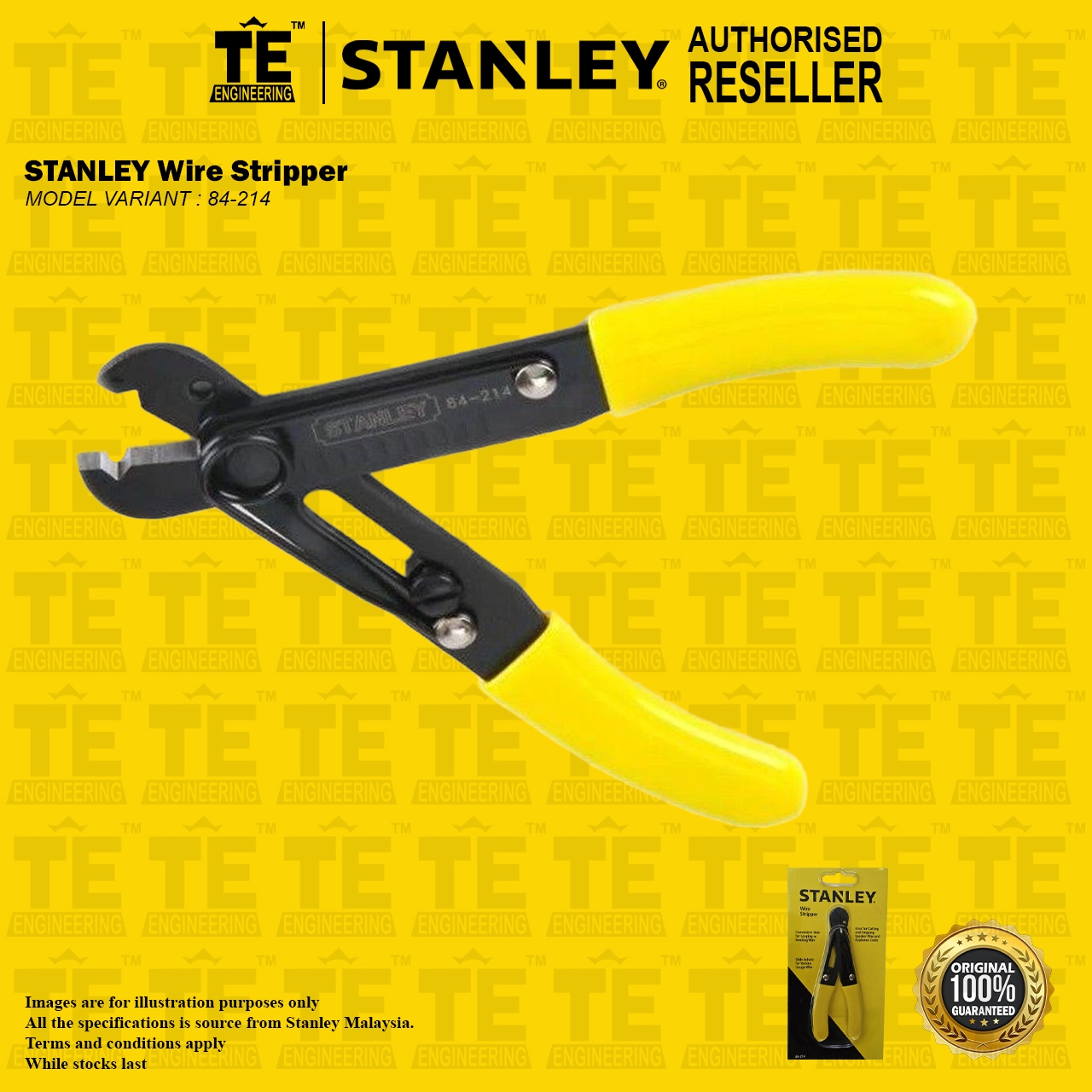 STANLEY Wire Stripper 84-214 | TE Engineering