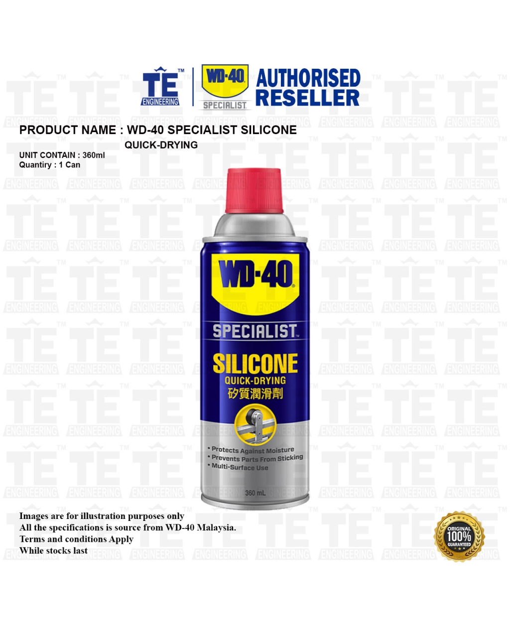 WD-40 SPECIALIST® SILICONE | TE Engineering