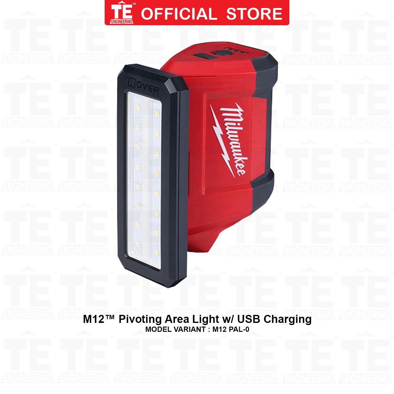 Milwaukee M12 Pivoting Area Light w/ USB Charging ( M12 PAL ) | TE ...