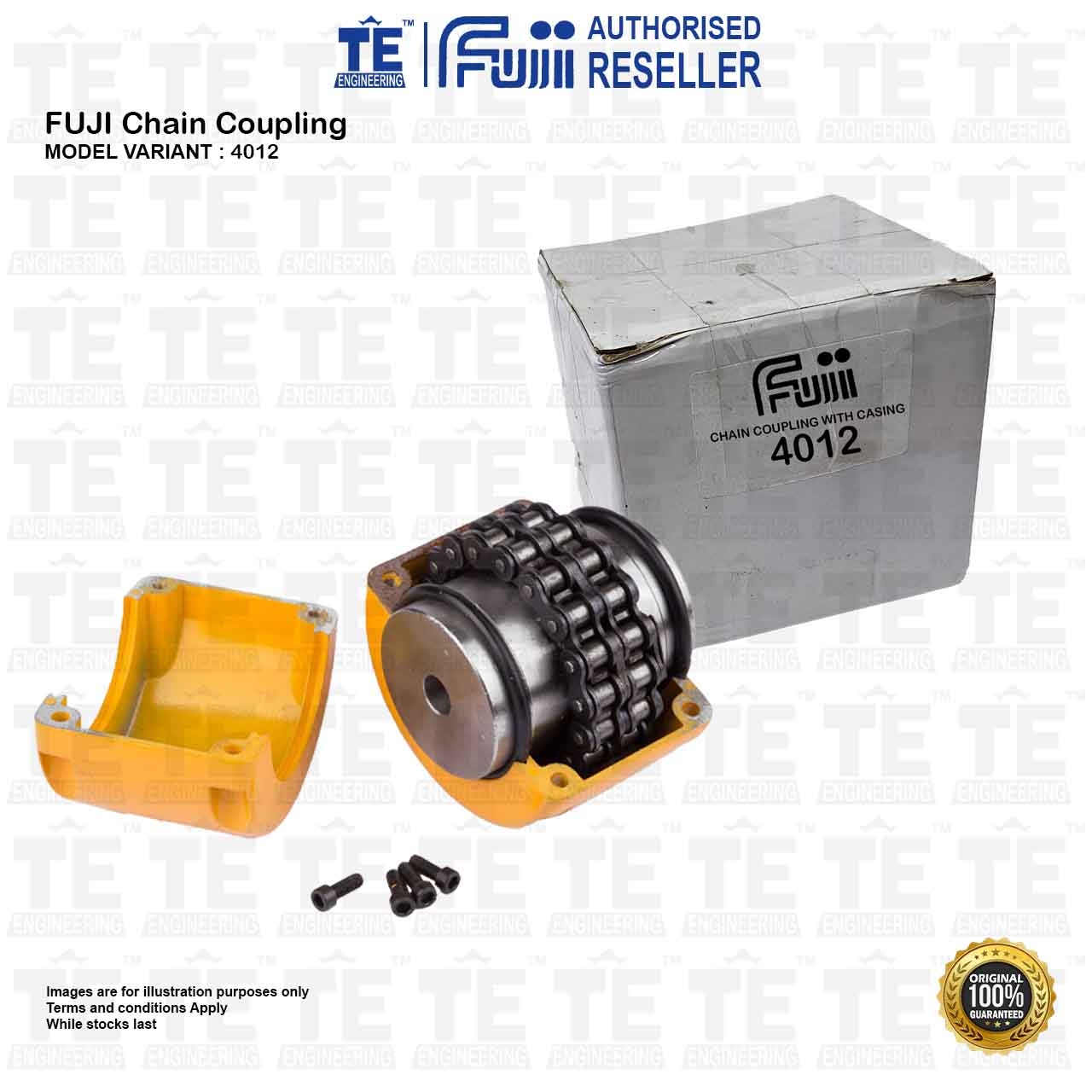 FUJI 4012 Chain Coupling C/w Casing | TE Engineering