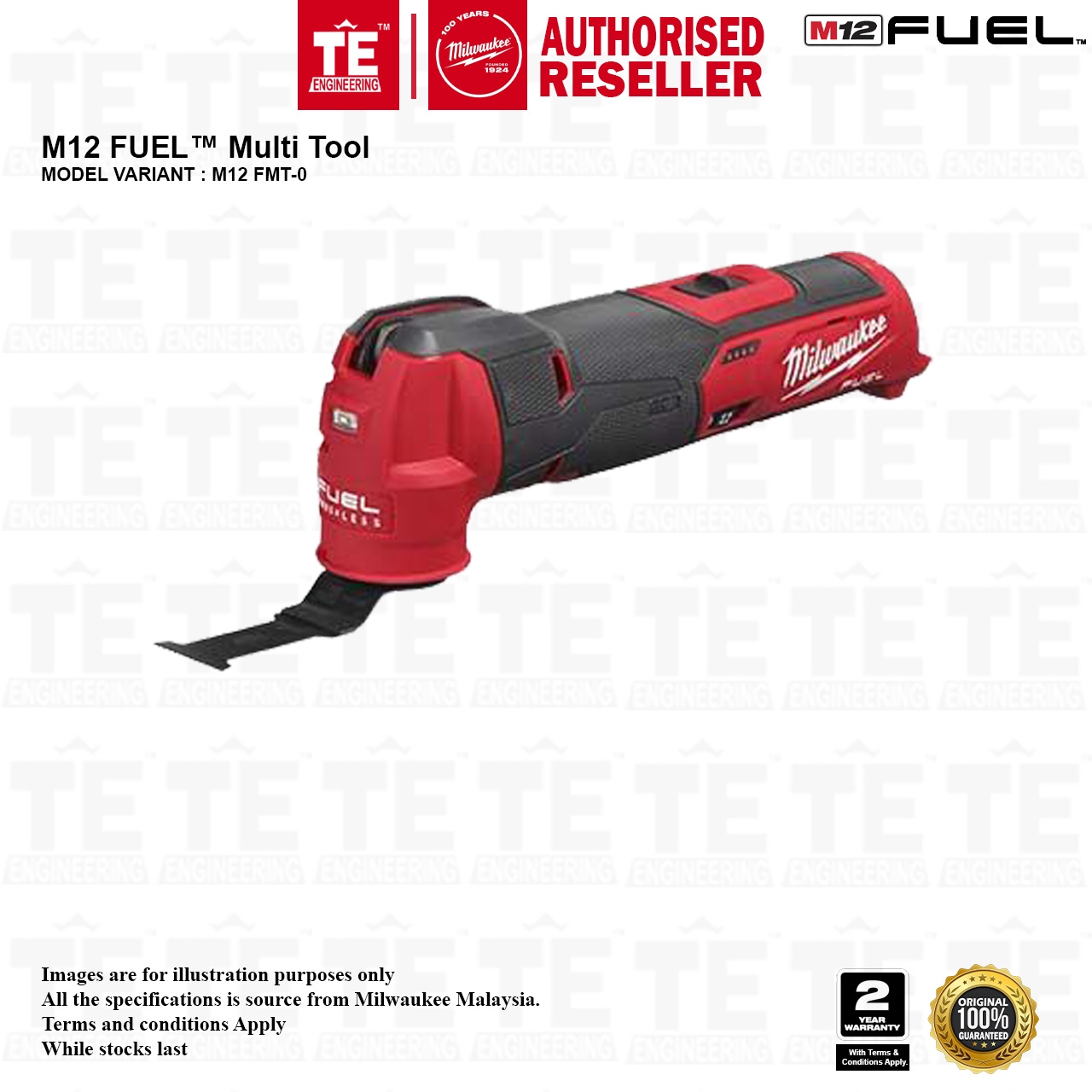 Milwaukee M12 FUEL™ Multi Tool | TE Engineering